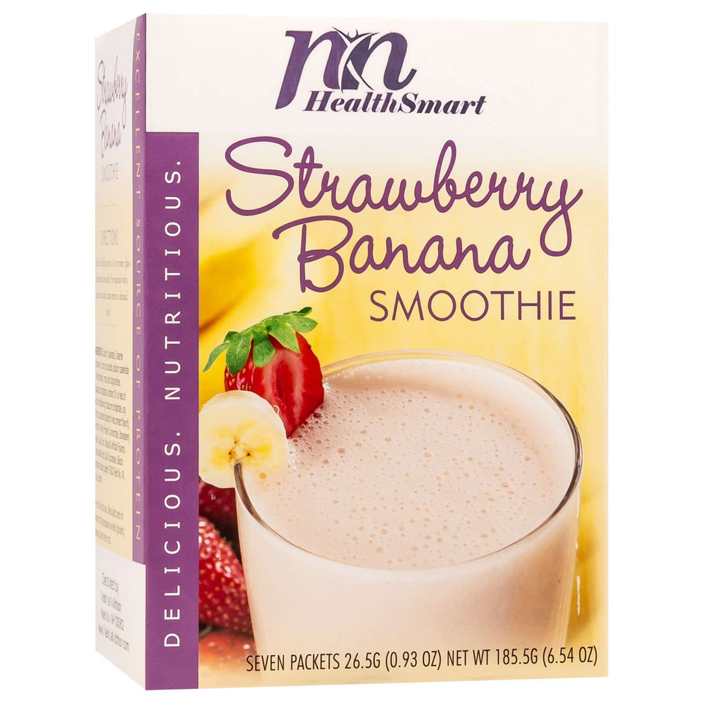 Delicious Strawberry Banana Protein Smoothie | HealthSmart
