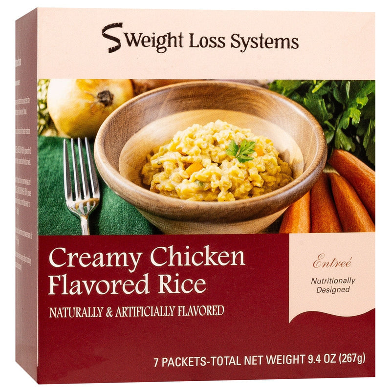 Weight Loss Systems Plant Based Entree - Creamy Chicken Flavored Rice ...